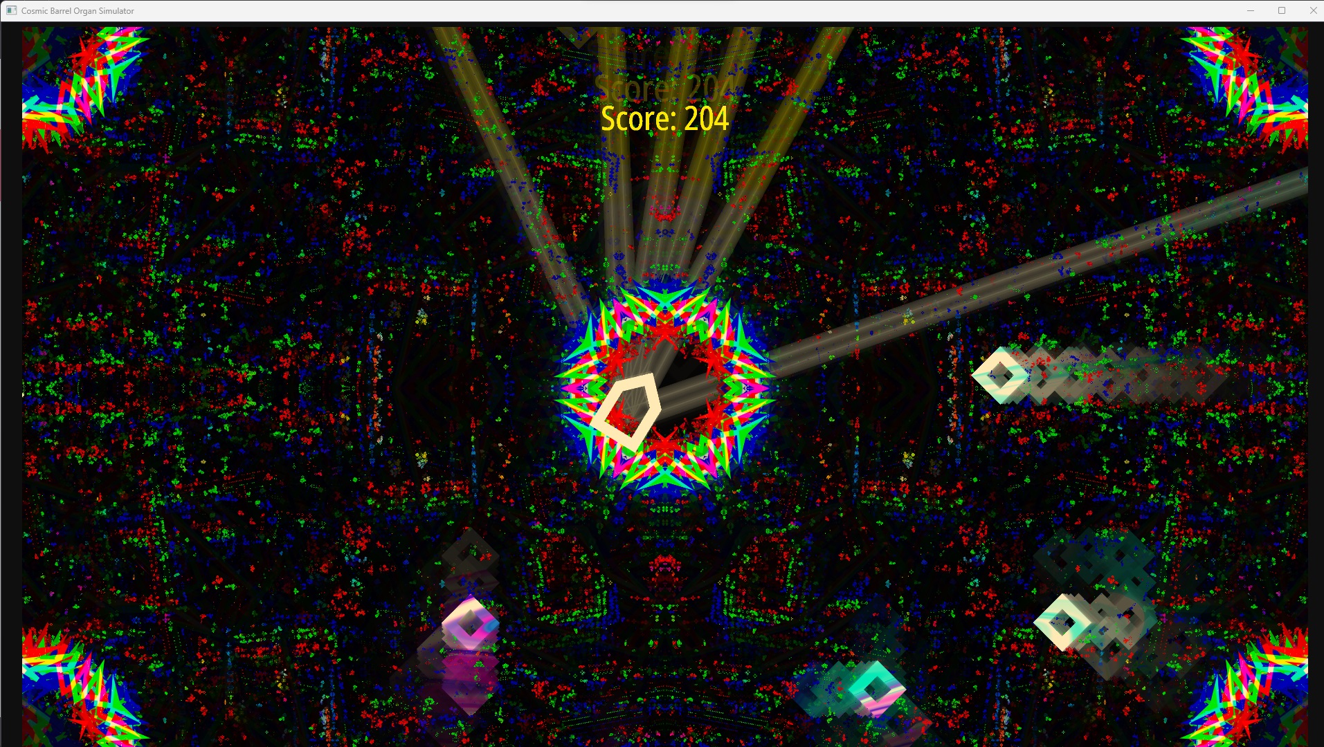 Cosmic Barrel Organ Simulator by gammamuse