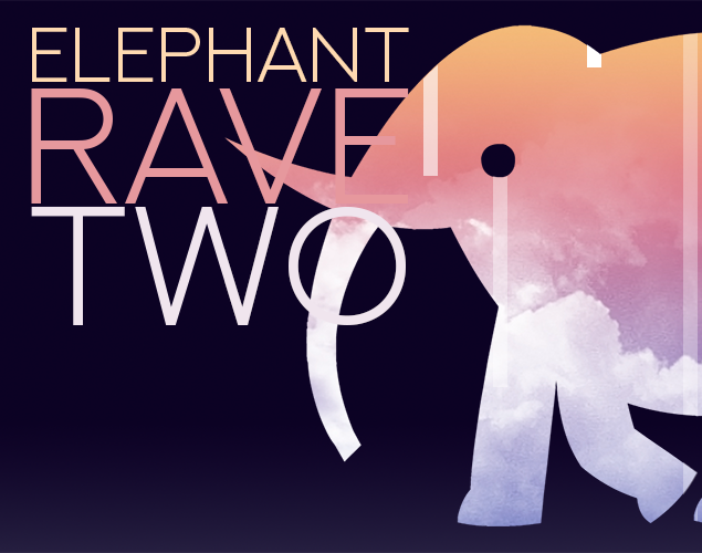 Elephant Rave 2 by John Cooney
