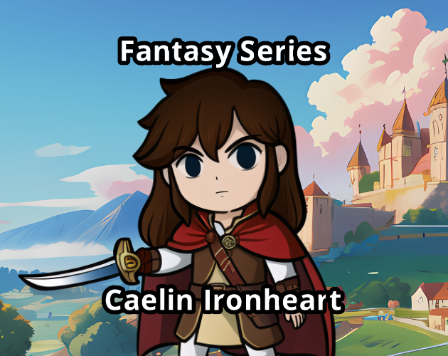 Caelin Ironheart - Fantasy Series by megaberry