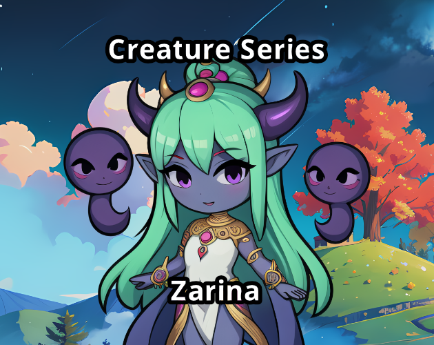 Zarina - Creature Series by megaberry