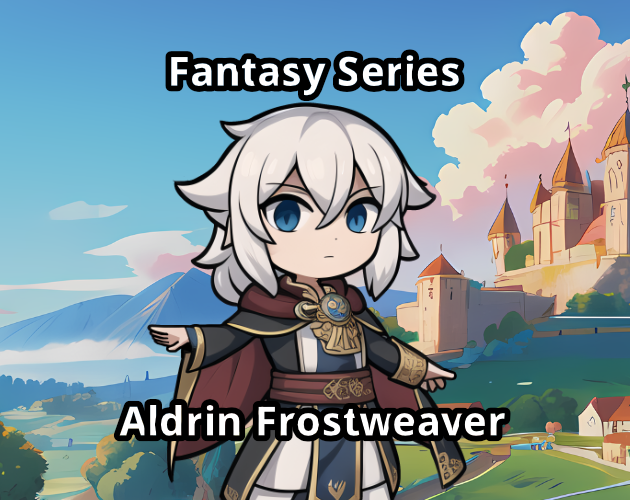 Aldrin Frostweaver - Fantasy Series by megaberry