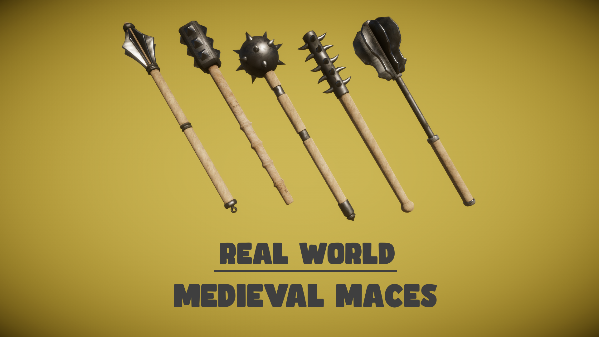 Real World - Medieval Maces by Silver Delivery