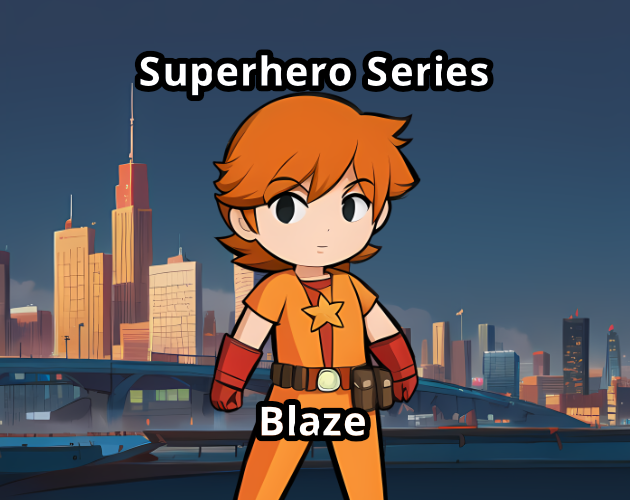 Blaze - Superhero Series by megaberry