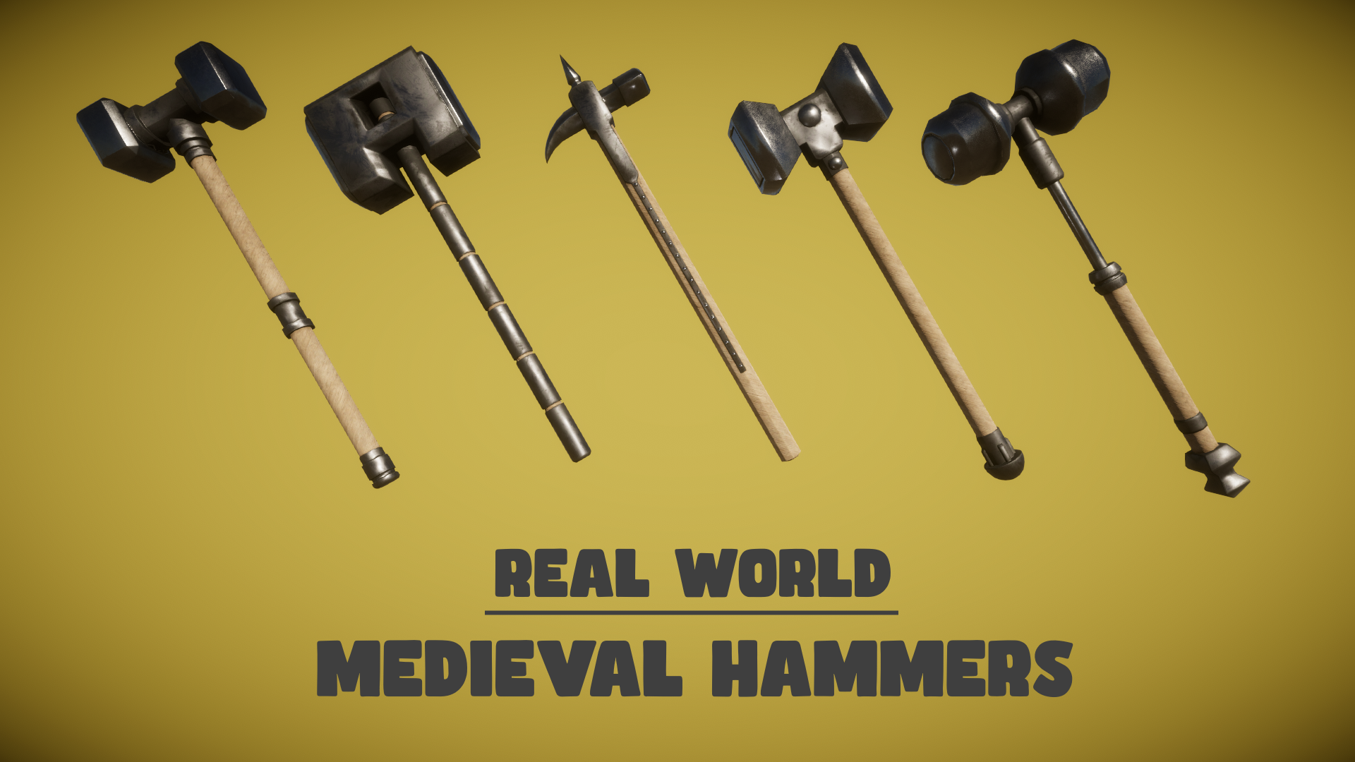 Real World - Medieval Hammers by Silver Delivery