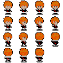 ichigo 2d pixelart animations by rilay