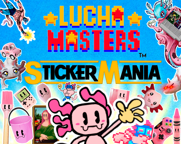 Lucha Masters StickerMania by Escalera Games