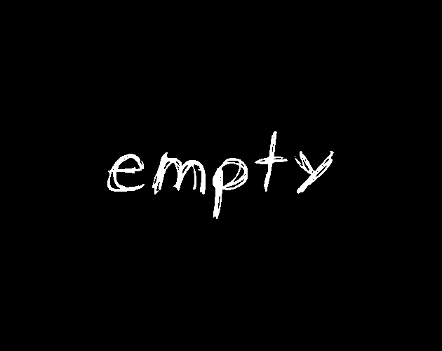 empty by