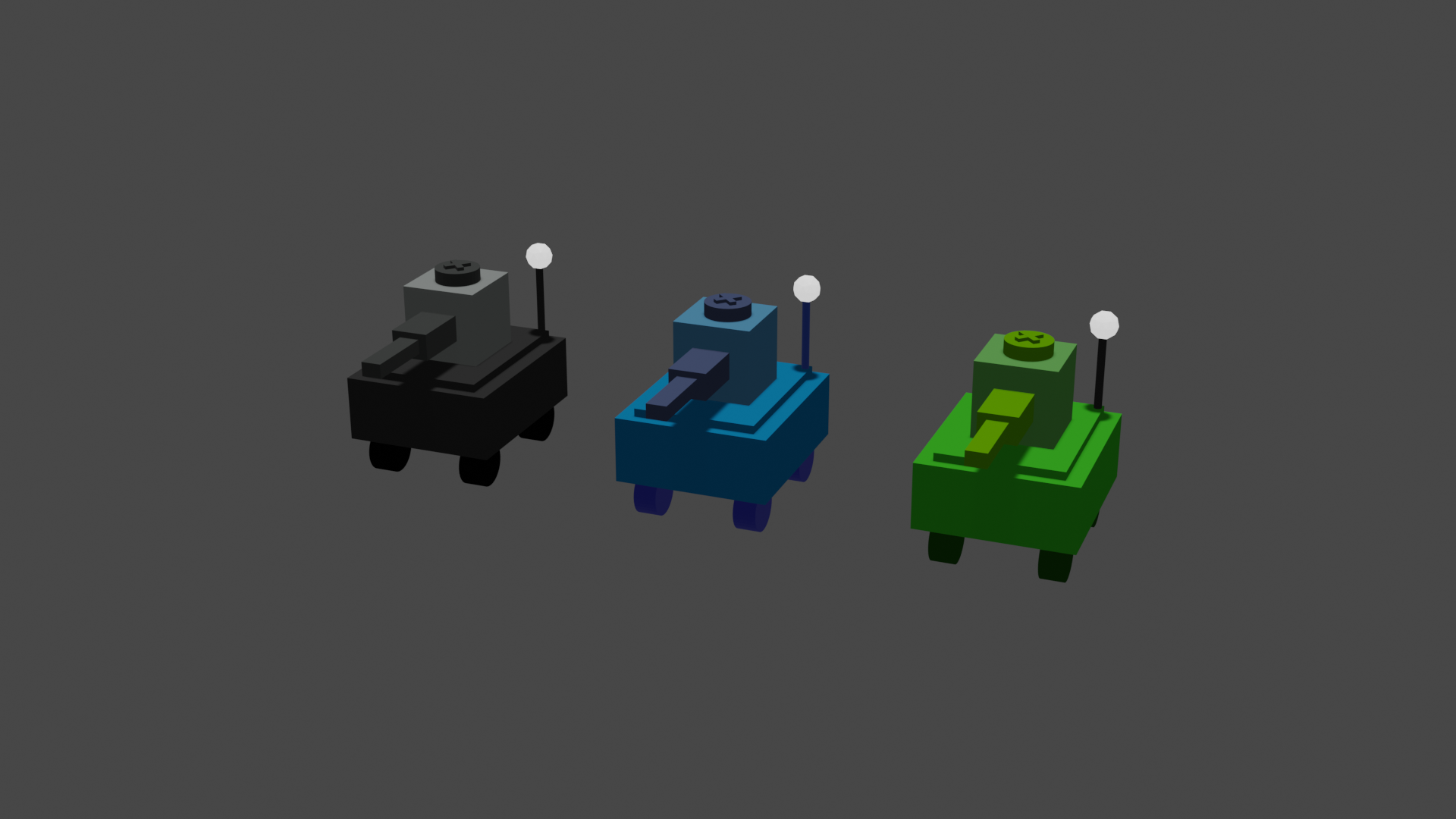 Free Low Poly Tanks Pack by CraftUz