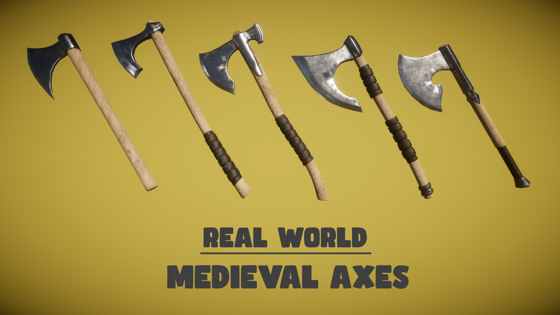 Real World - Medieval Axes by Silver Delivery