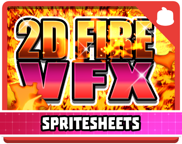 2D Fire VFX - Spritesheets by CartoonCoffee