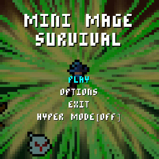 Mini Mage Survival by Jakylgamer for LOWREZJAM 2023 - itch.io