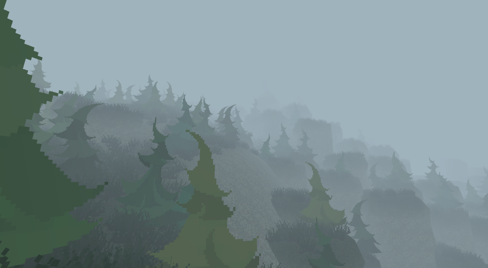 Fog Island - Terrain Generation Demo by depisbaby