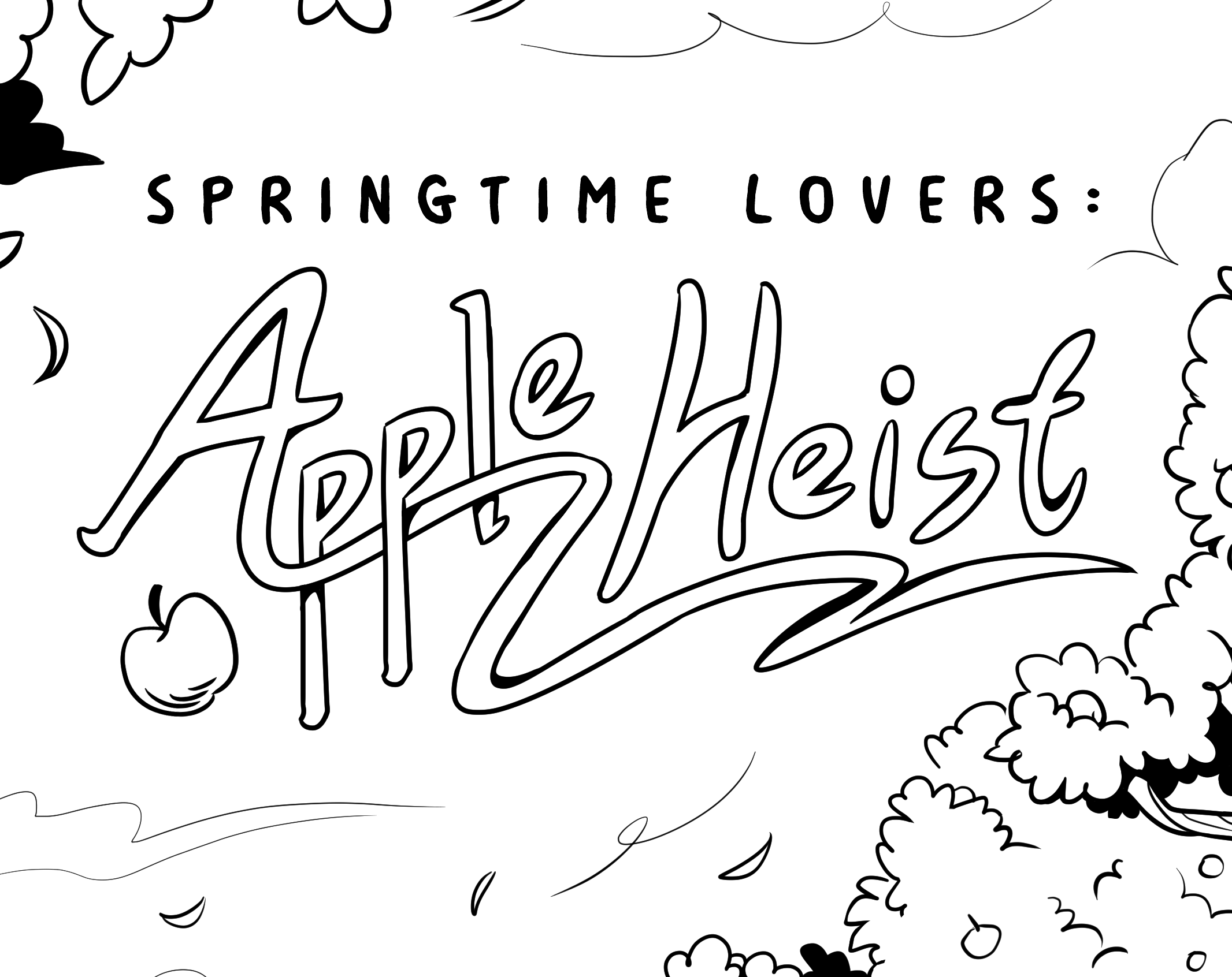 Springtime Lovers: Apple Heist by Eliot Lime