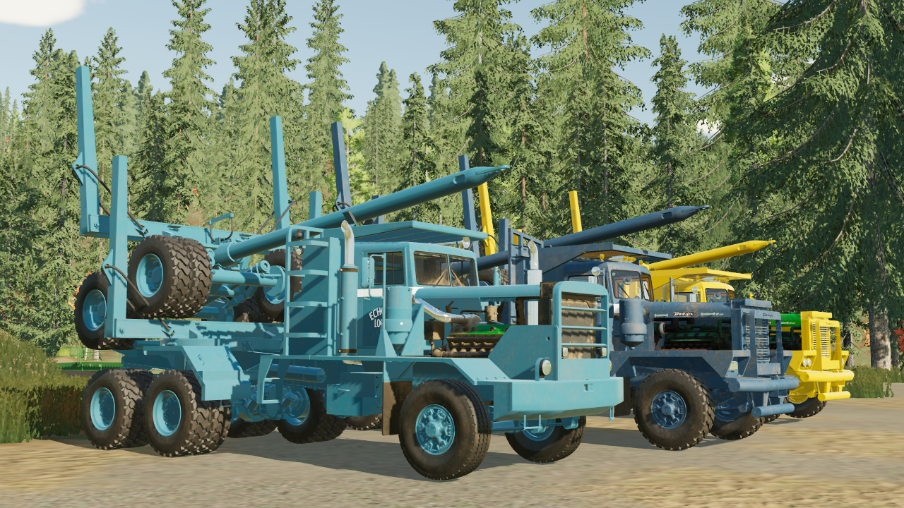 FS22 Hayes HDX Logging Truck by Elk Falls Logging
