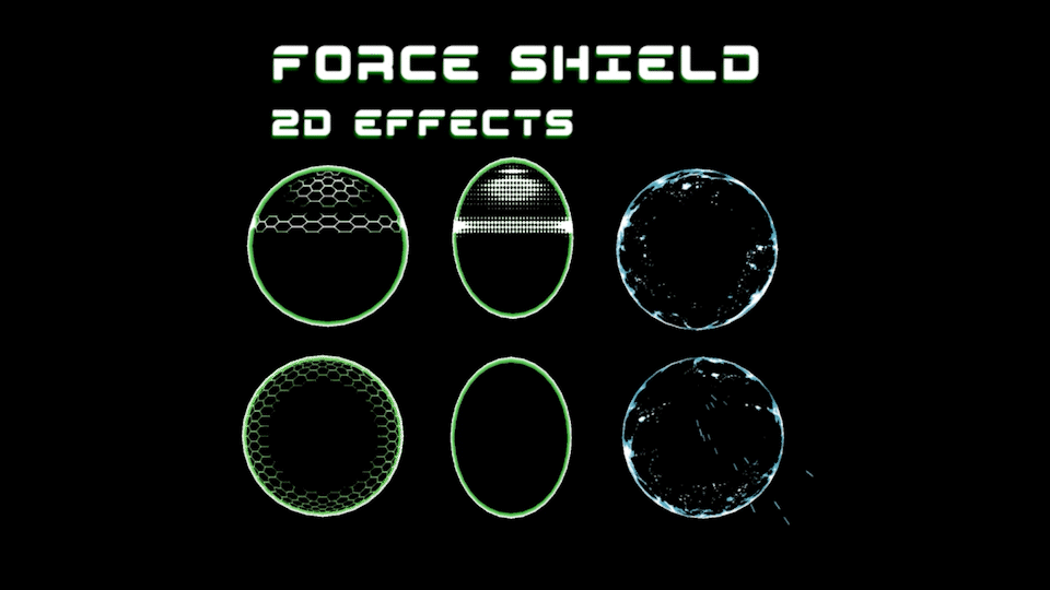 Force Shield 2D Effects Pack by 999overlap