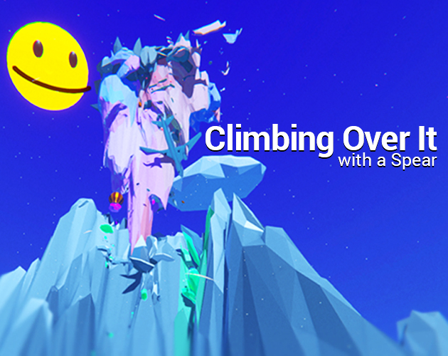 Climbing Over It with a Spear by SrMarin