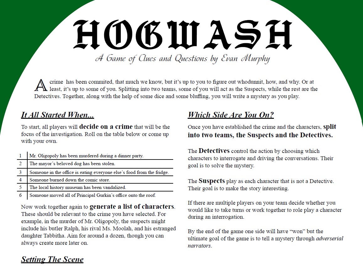 Hogwash by EHCPM