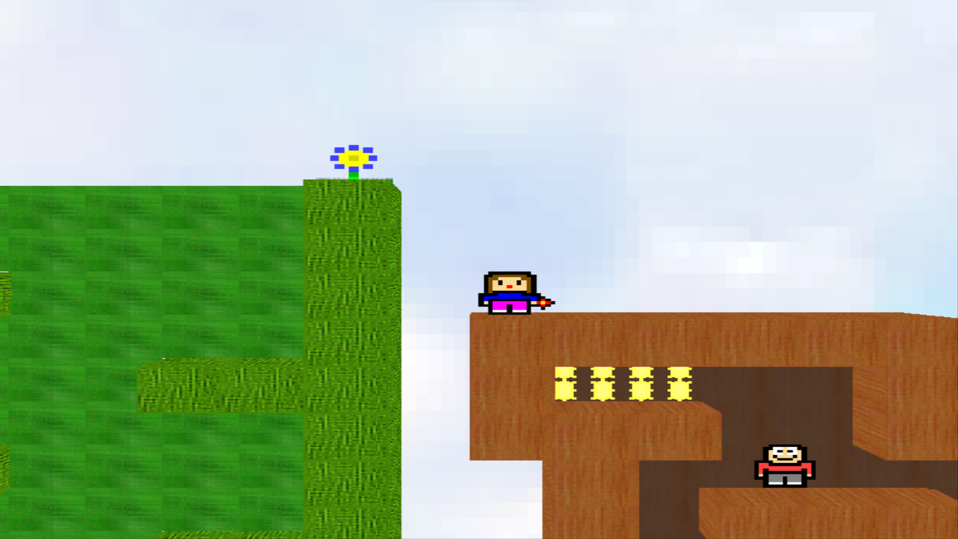 Impossible Challenge Platformer (2D-3D) 2 Player Adventure by Non ...