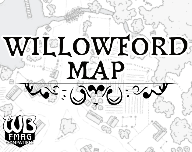 Willowford Map -White Box by mattjackson
