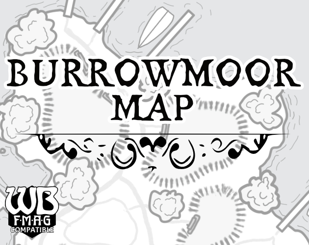 Burrowmoor Map - White Box by mattjackson