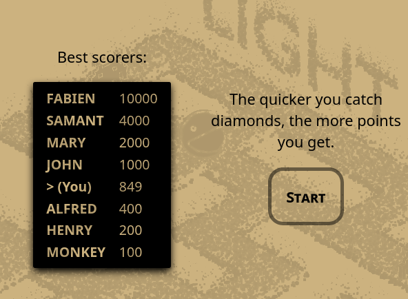 Eat diamonds and switch the light by Tolokoban for 1-BIT JAM - itch.io