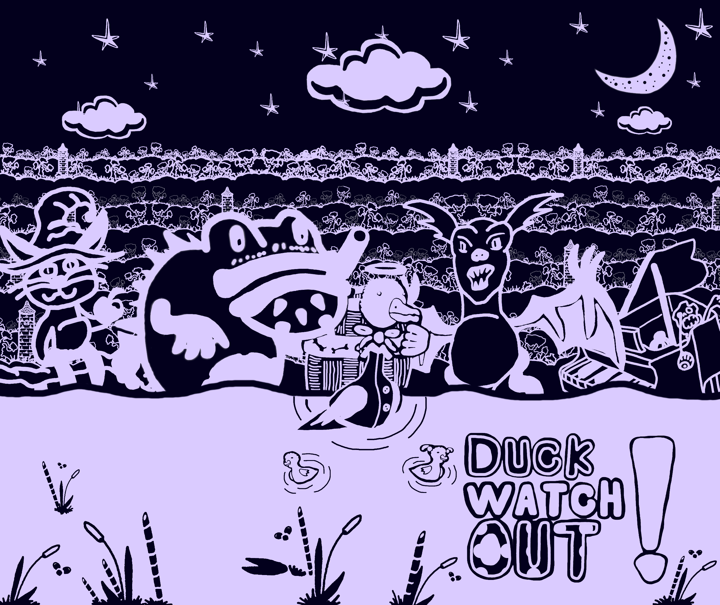 DUCK WATCH OUT! by Fagor for 1-BIT JAM - itch.io