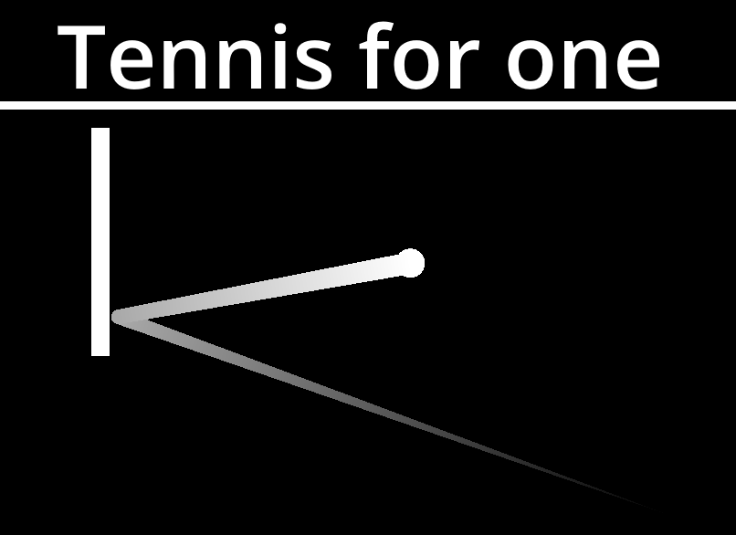 Tennis for one by PheirianFluff