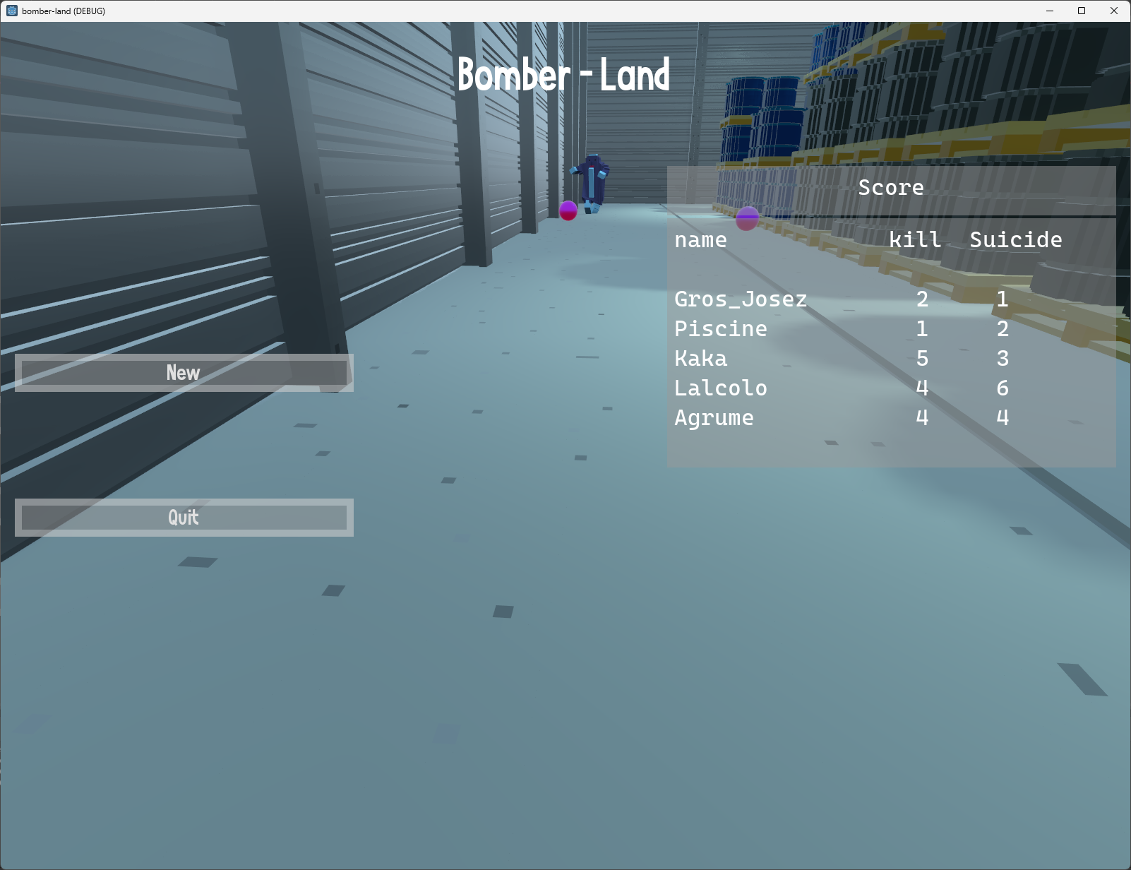 My first prototype with the 3D - itch.io