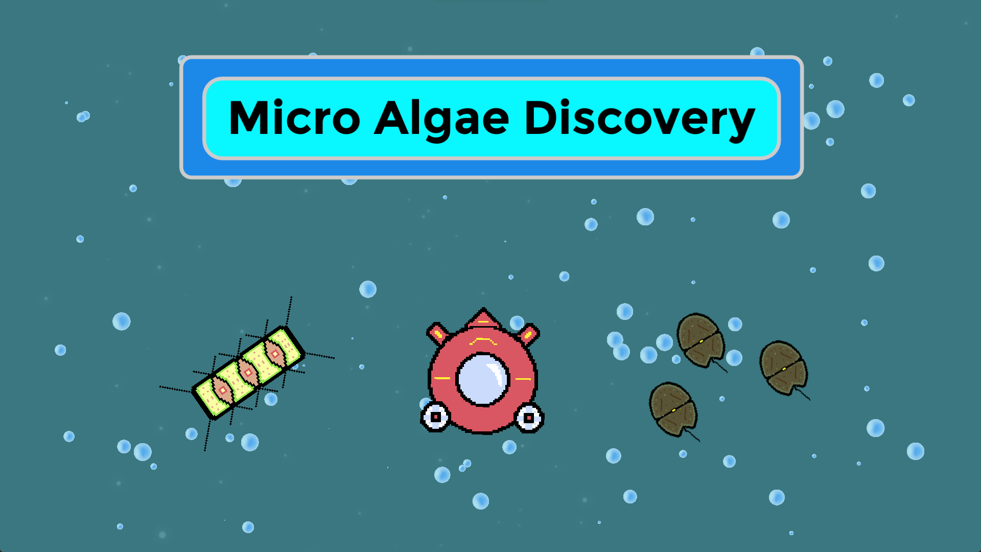 Micro Algae Discovery by VirentGameDev for I Love Science Game Jam 2023 - itch.io
