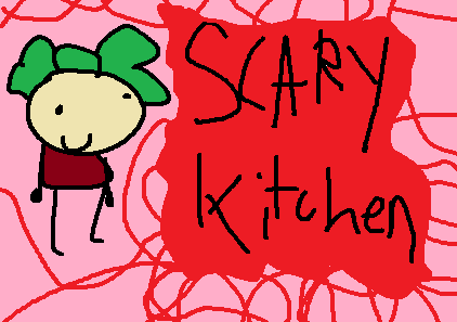 scary kitchen by baba