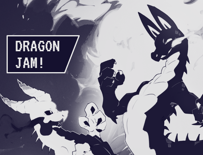 Dragon Jam! by kemandel, Amandel55, Colbyss for 1-BIT JAM - itch.io