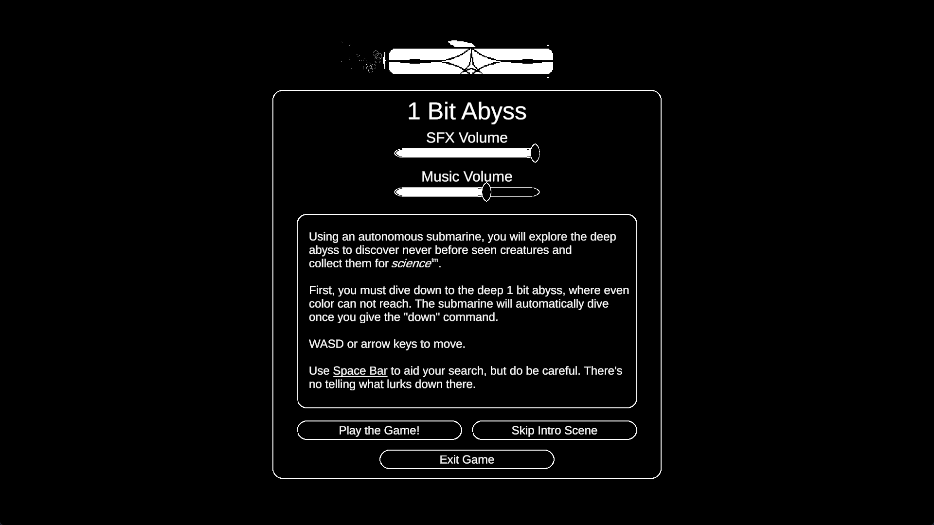 1 Bit Abyss by SuperPickle for 1-BIT JAM - itch.io