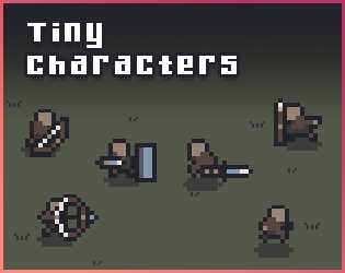 Tiny Characters by ome6a1717