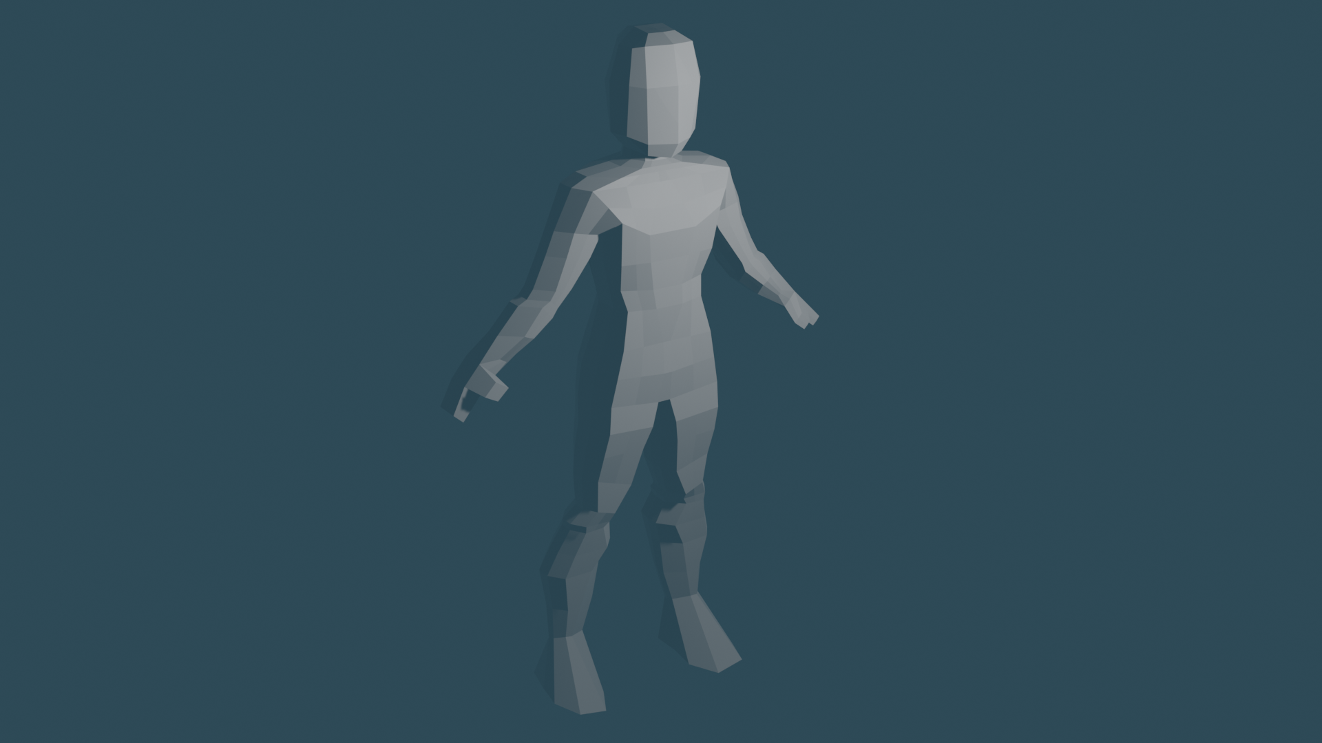 Low Poly 3D Human Asset [V2] by Samuel Gauthier