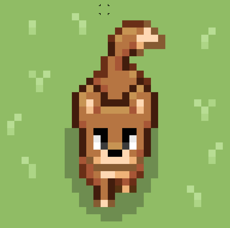 Cute Dog Sprite by YukiCrimson