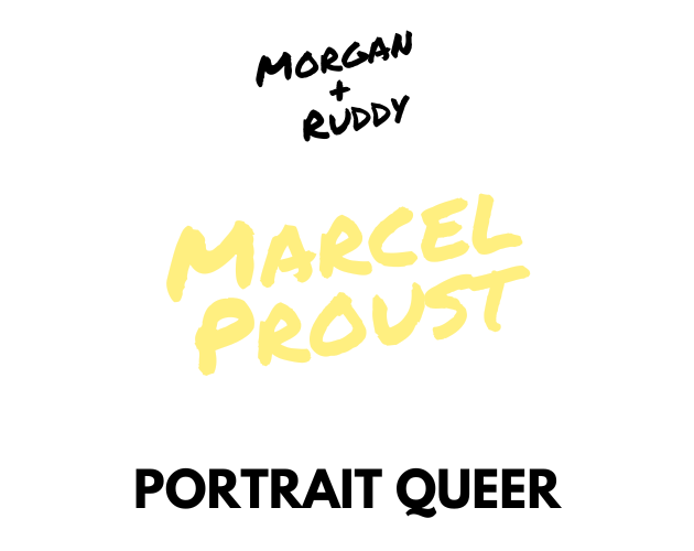 Marcel Proust by Morgan et Ruddy