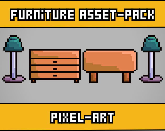RPG Furniture Asset-Pack by DoughnutDev