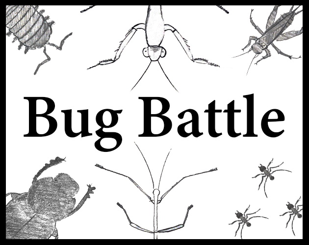 Bug Battle by Napoleon Blownaparte for One-Page RPG Jam 2023 - itch.io