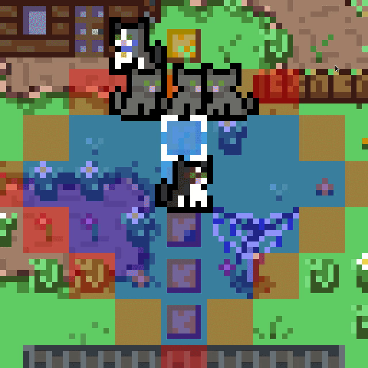 Cat Tactics 64x64 by ElGatoPanzon for LOWREZJAM 2023 - itch.io