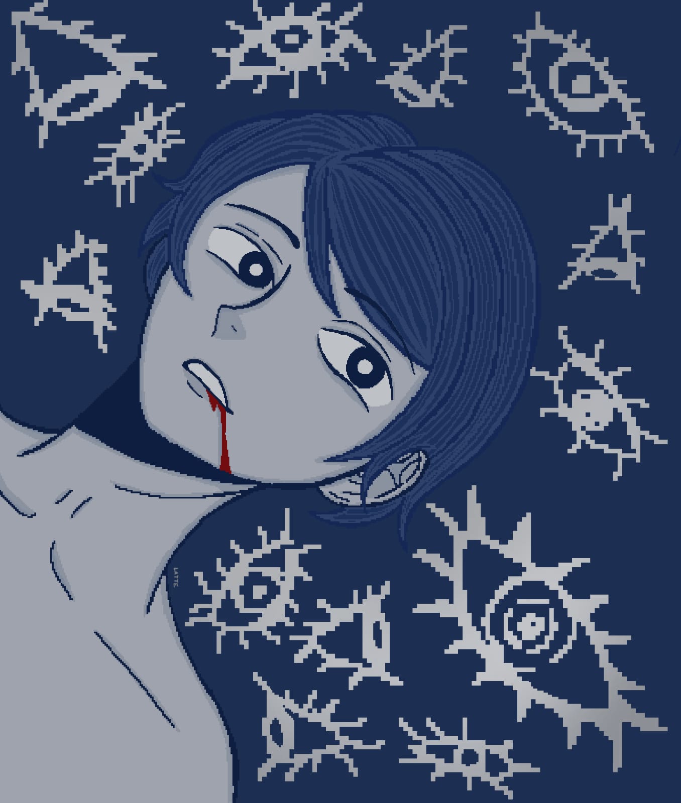 The internal dialogue of a torment mind by L°A°T°T°E