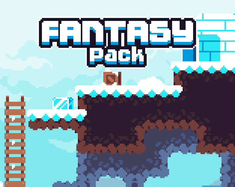 Snow Tileset [16x16] - Fantasy Pack by Eduardo Scarpato