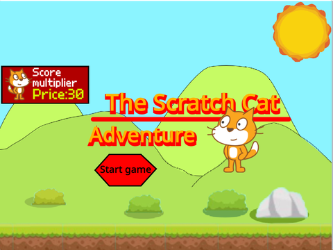 Scratch-Cat adventure by gormaxon