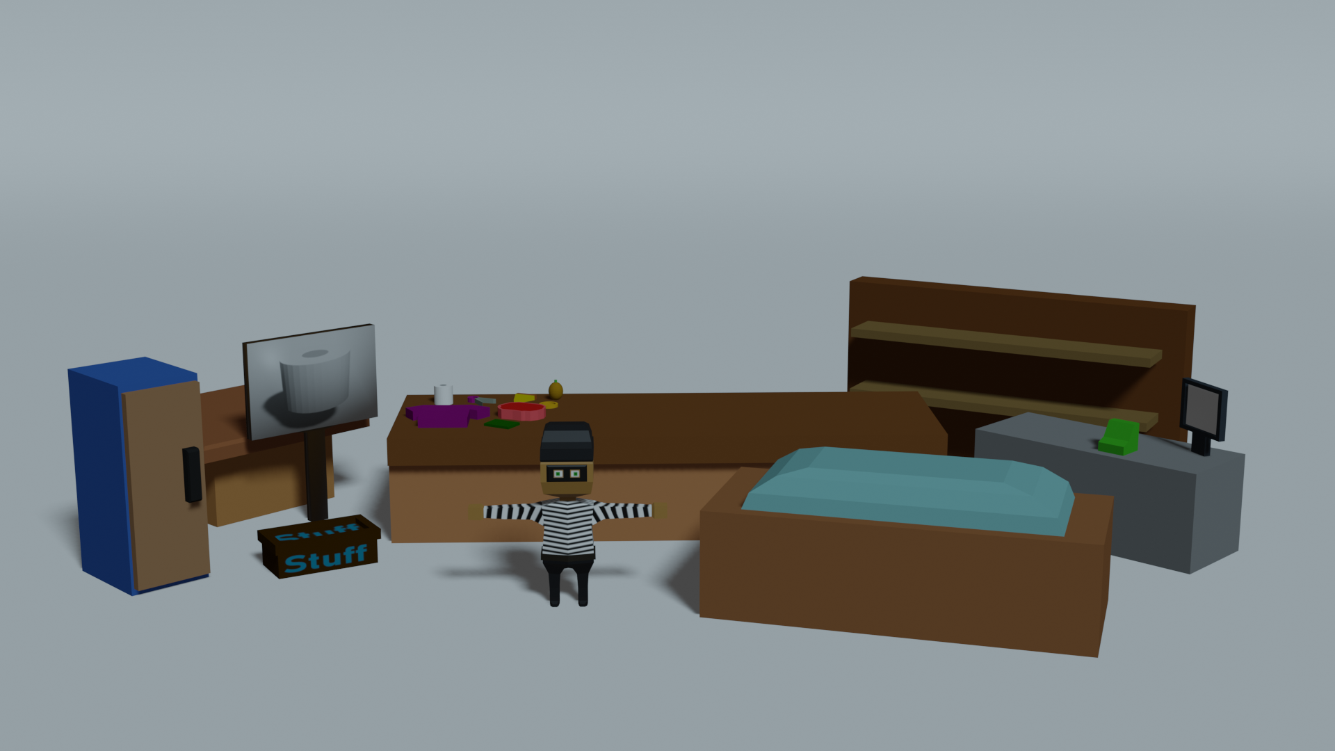 Free Grocery Store Asset Pack by SMKGames