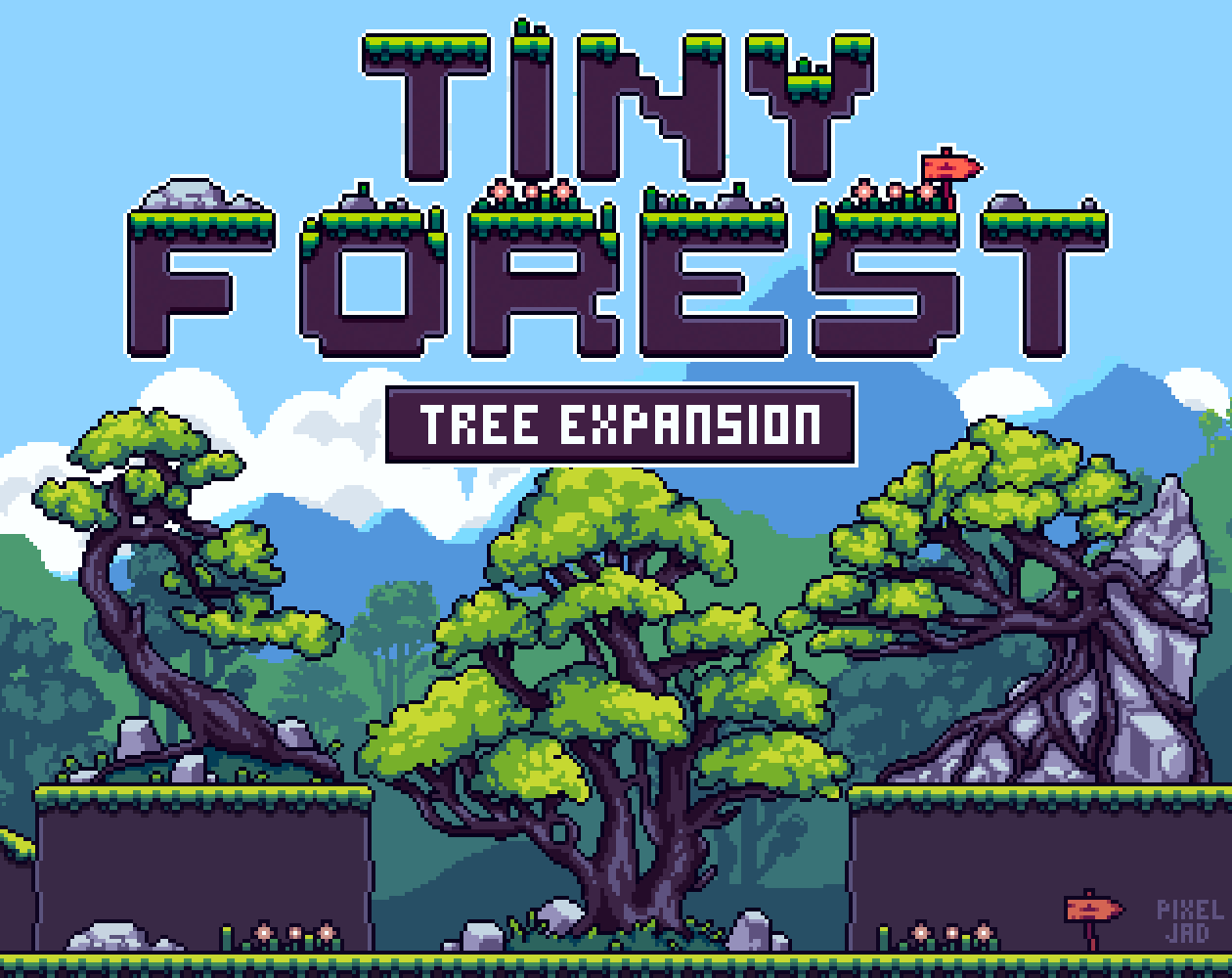 Tiny Forest - Tree Expansion by PIXELJAD