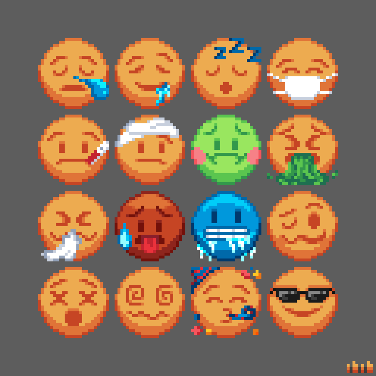 500+ Emoji, Portrait, Icons Assets Pack - Monthly Updates by Ibib ...