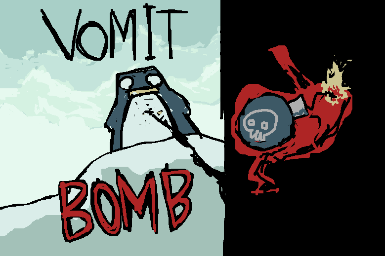 Vomit Bomb by TyDavina