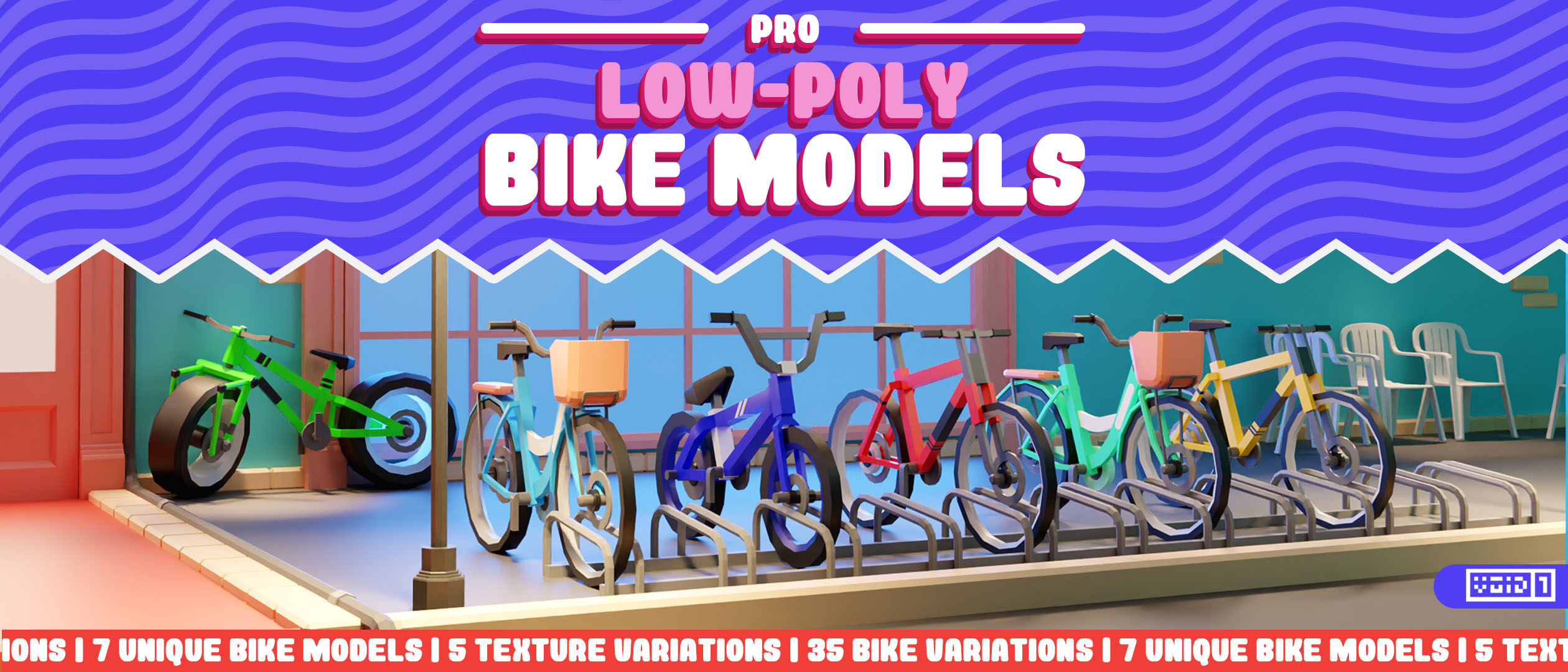 Low-Poly Bike Models PRO - 🚀Launch Sale🚀 by VOiD1 Gaming - itch.io