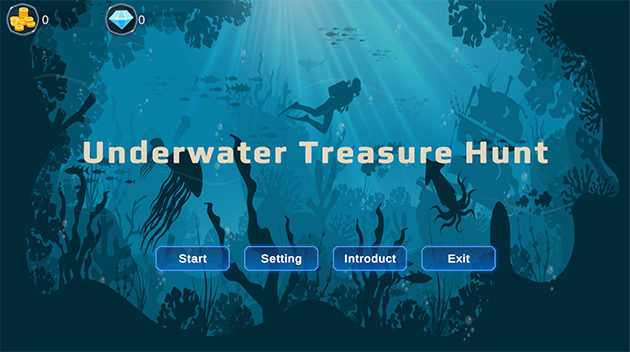 Underwater Treasure Hunt by MMC_XQG_HJX_HMC