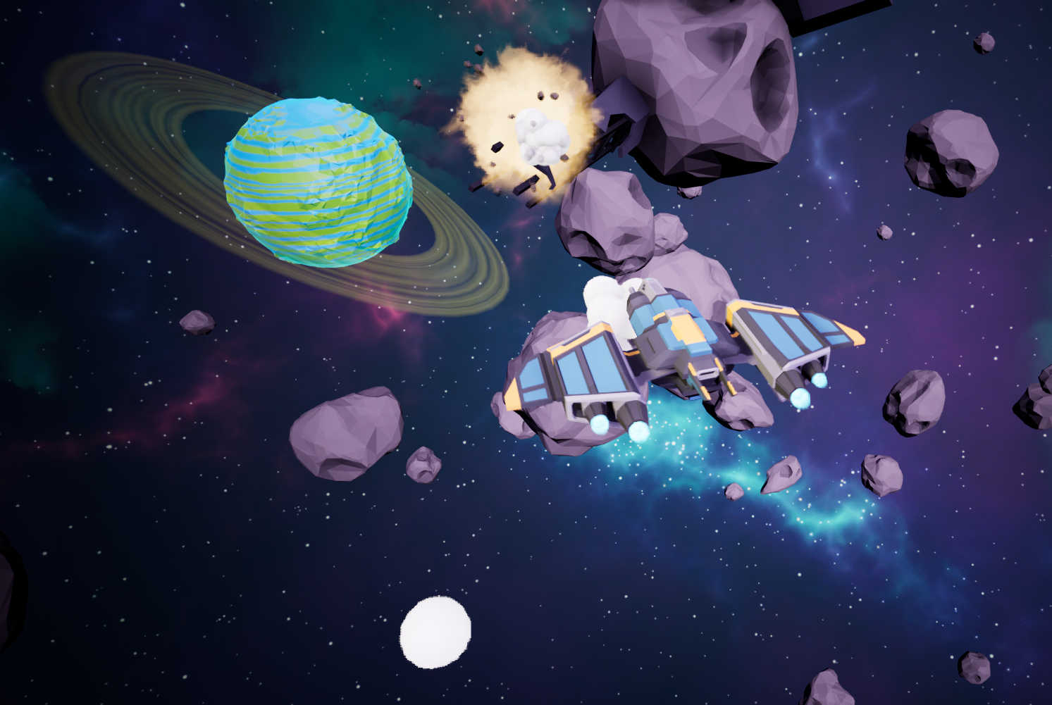 Space Mayhem by Adrián Corbalán