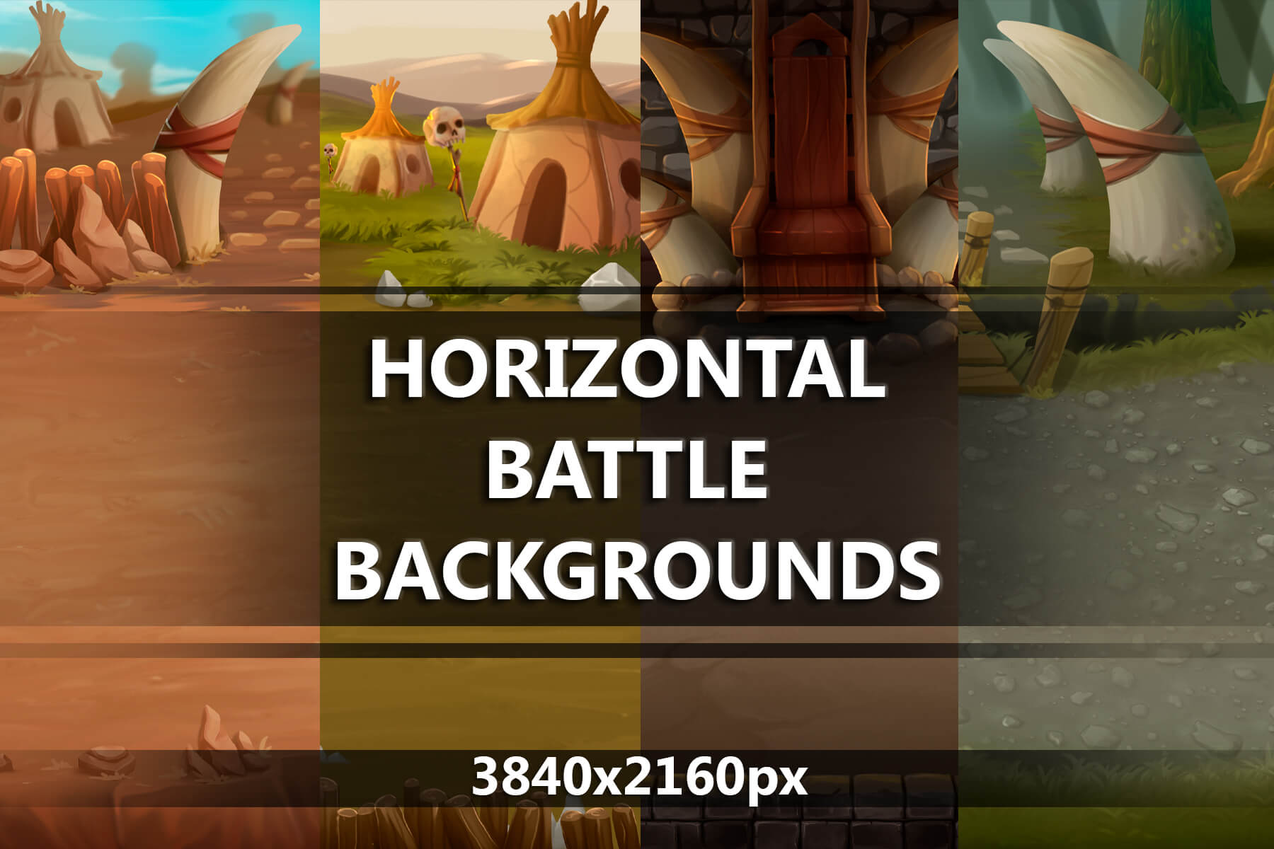 Orc Land Location for RPG Battle by Free Game Assets (GUI, Sprite ...